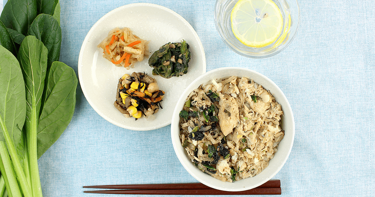 焼きさばかやくごはん｜【nosh-ナッシュ】ヘルシー・糖質に配慮した食事宅配サイト