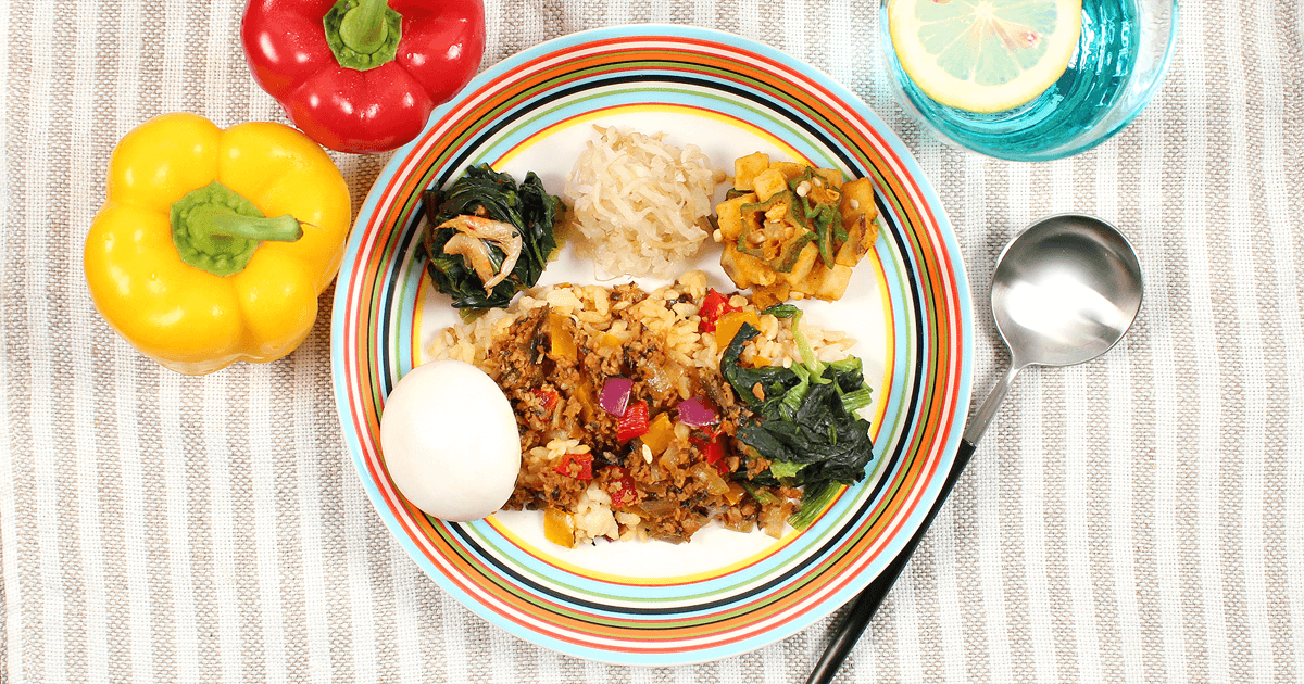 ガパオライス｜【nosh-ナッシュ】ヘルシー・糖質に配慮した食事宅配サイト