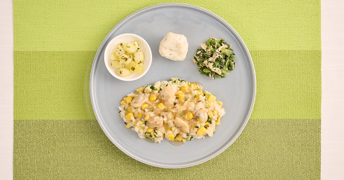 あさりの旨味染み込む和のリゾット｜【nosh-ナッシュ】