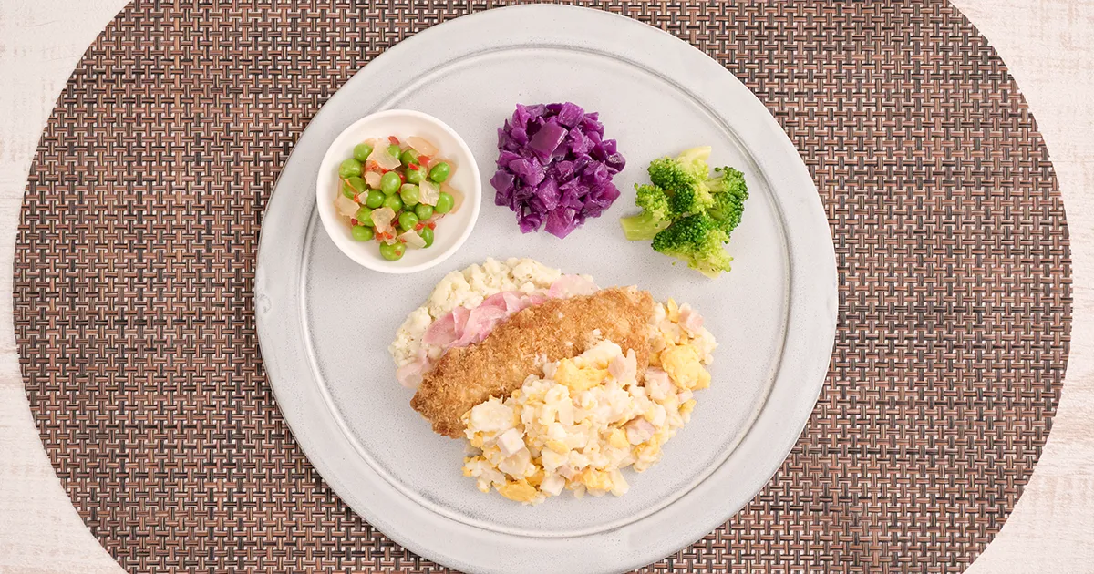 アジフライのとろじゃが洋風仕立て｜【nosh-ナッシュ】